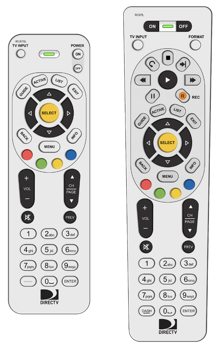 Configuración Control Remoto - RC67SL y RC67L